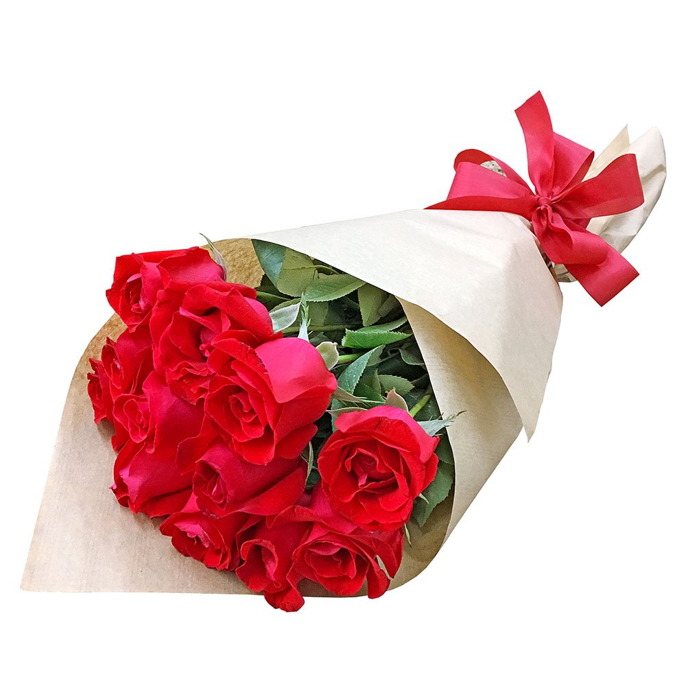 Buquê de Rosas Vermelhas Simples Como o Amor - Taquari Flores ...